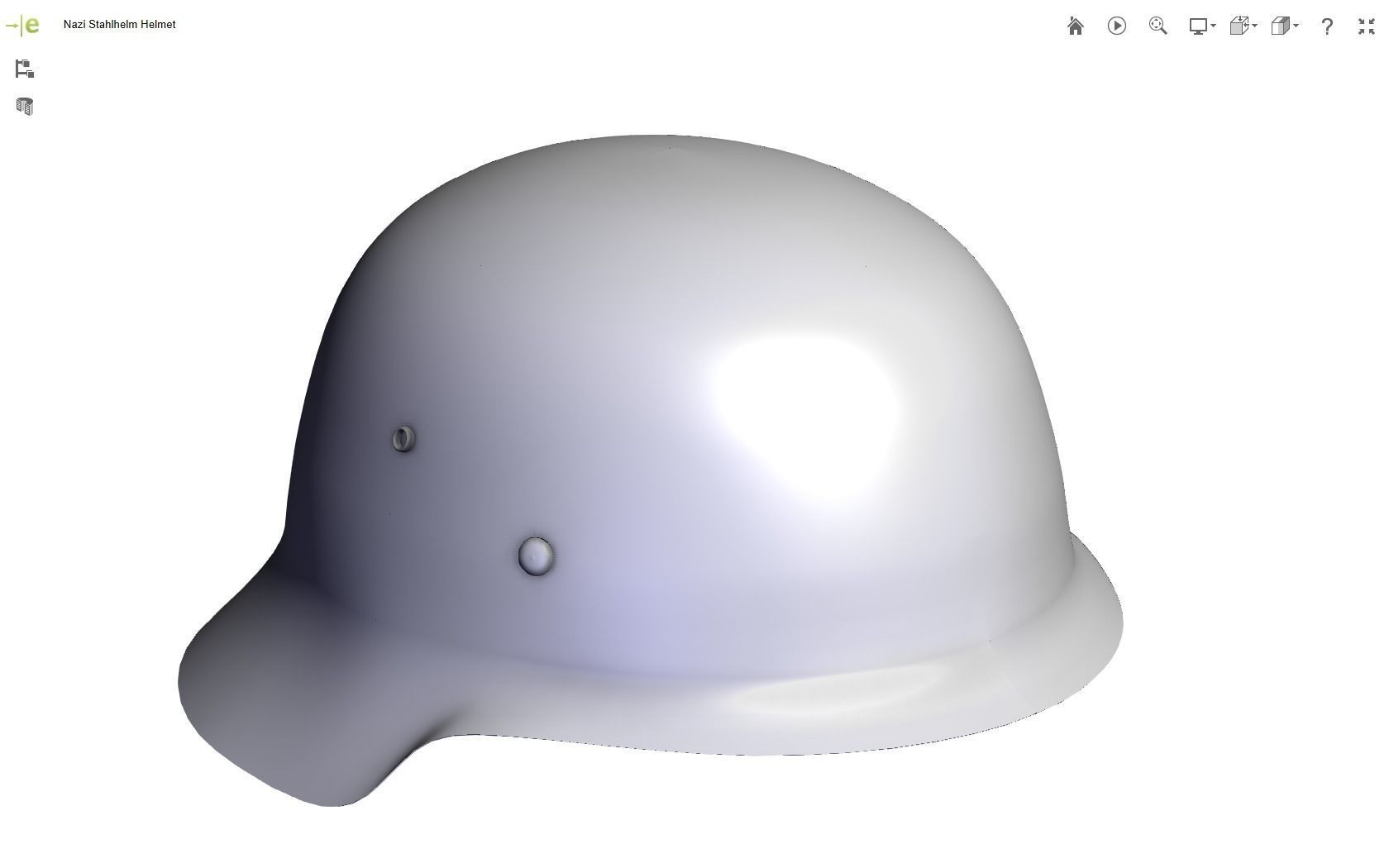 Nazi Stahlhelm Helmet 3D model | CGTrader