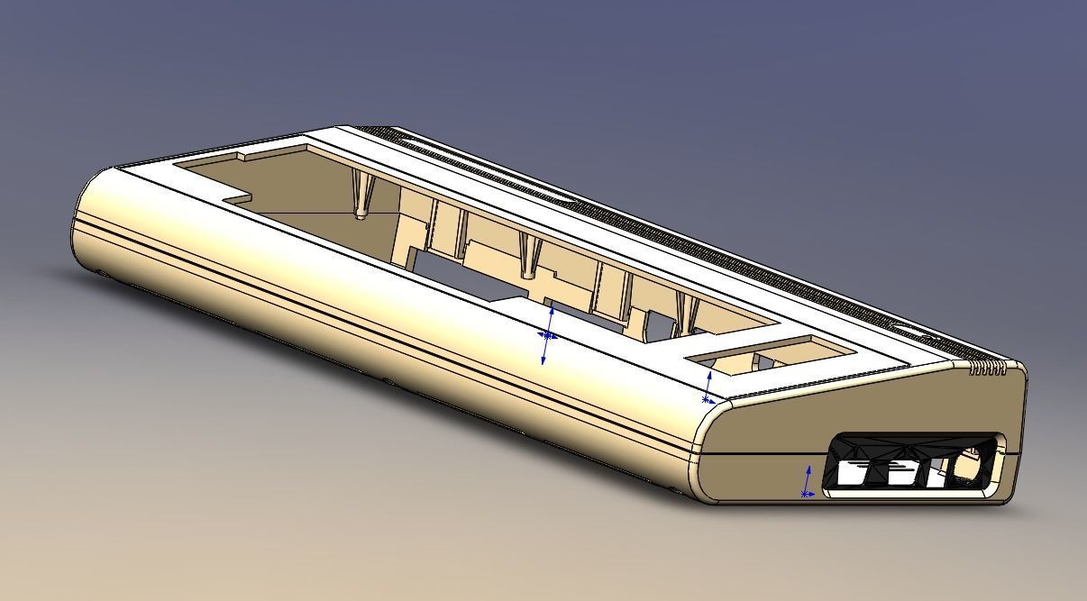 Breadbin Commodore 64 Enclosure 3D print model 3D model 3D printable ...
