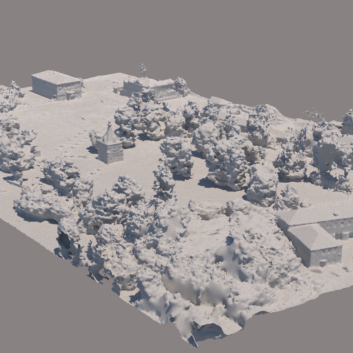 Aerial scan 3 3D model | CGTrader