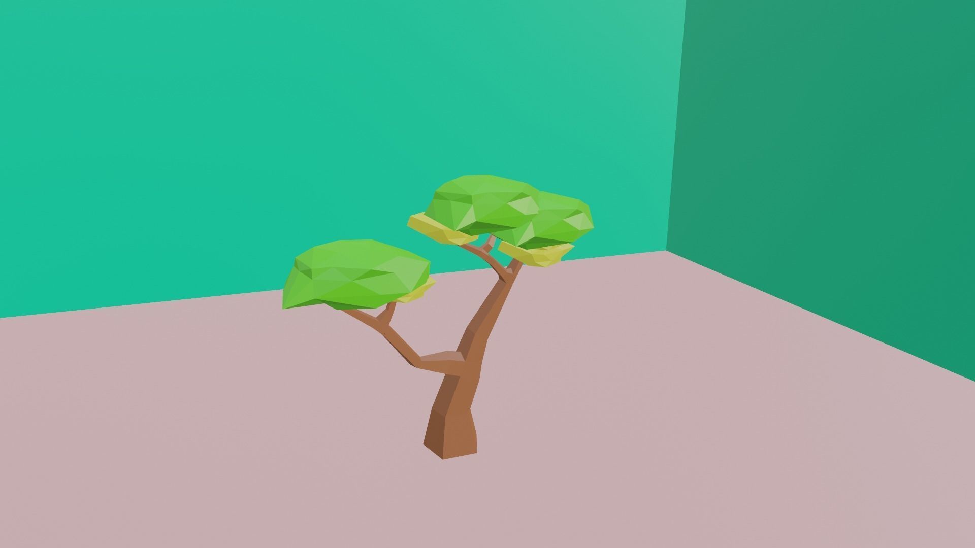3D model Low Poly Jungle Tree Pack 3D Model VR / AR / low-poly | CGTrader