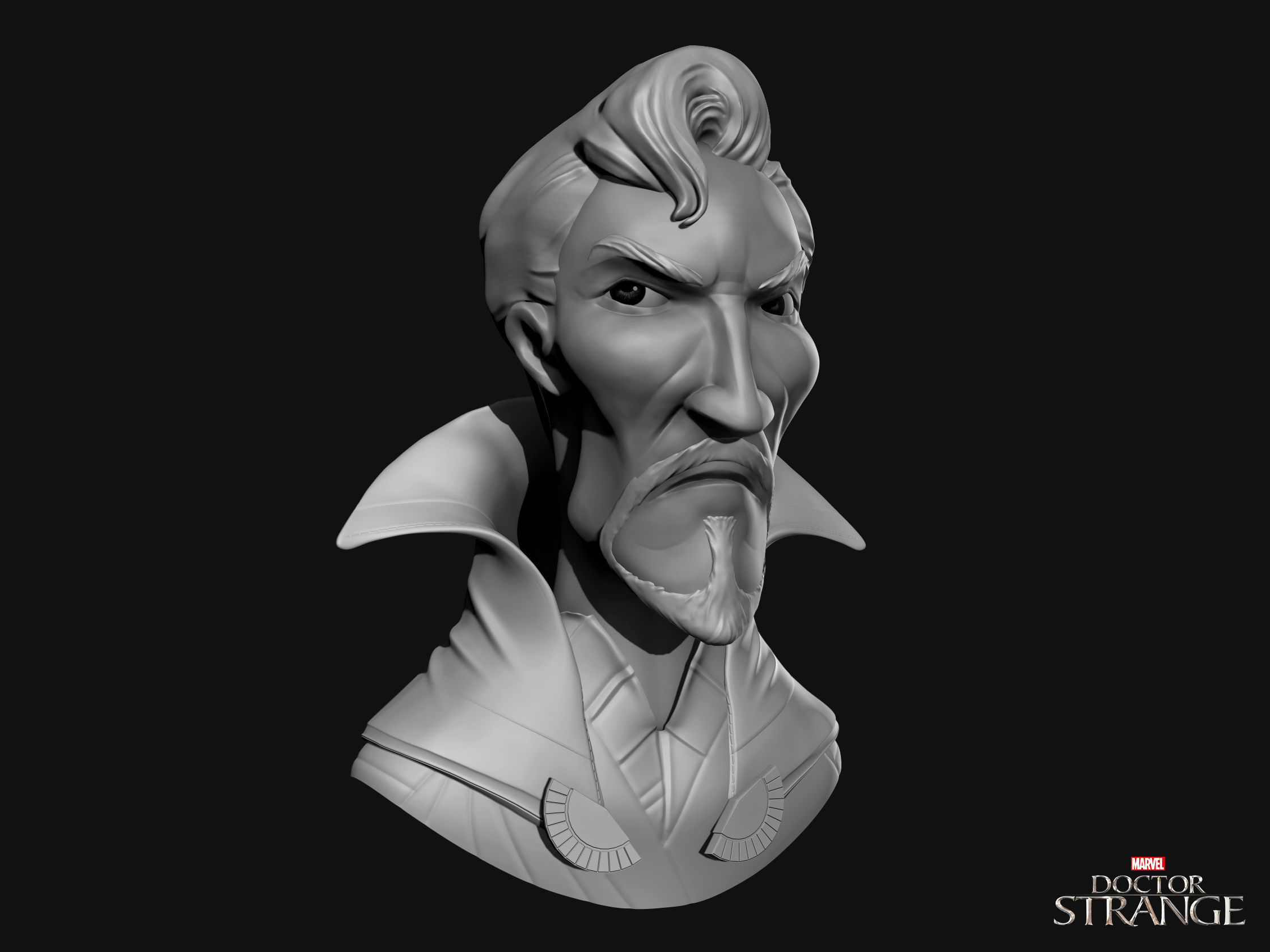 Dr Strange Zbrush Model 3D model | CGTrader