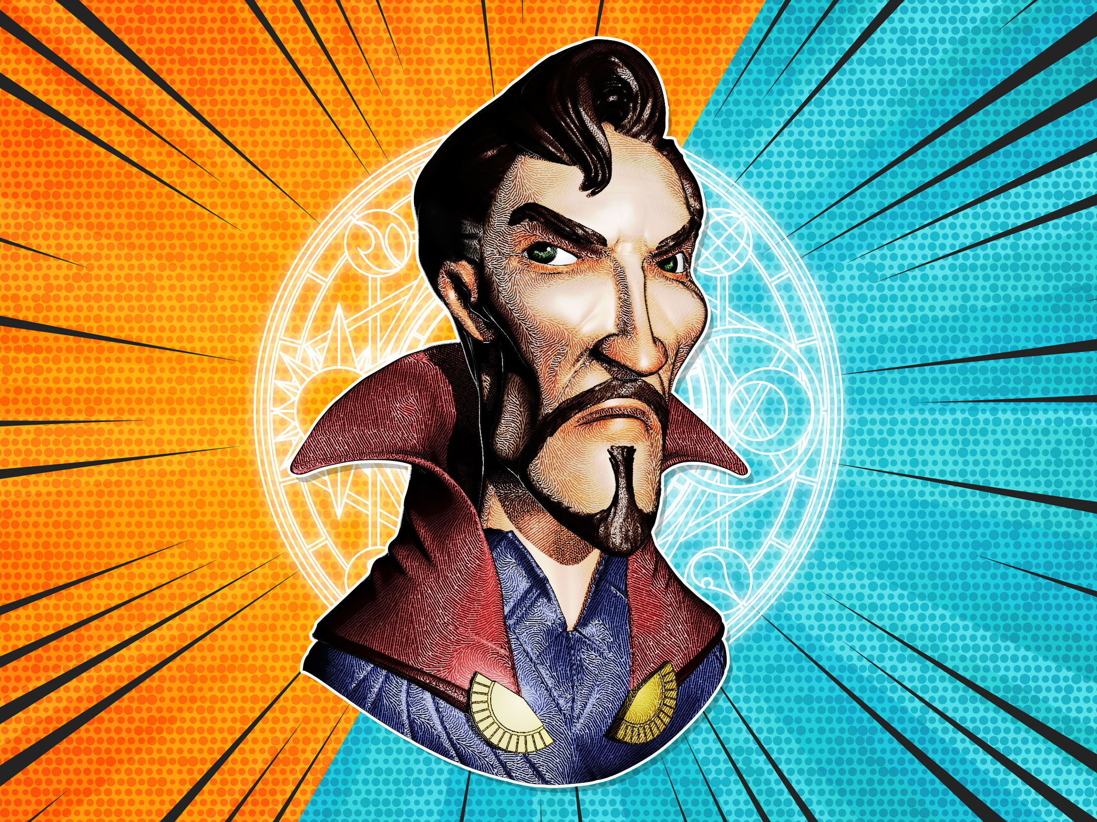 Dr Strange Zbrush Model 3D model | CGTrader