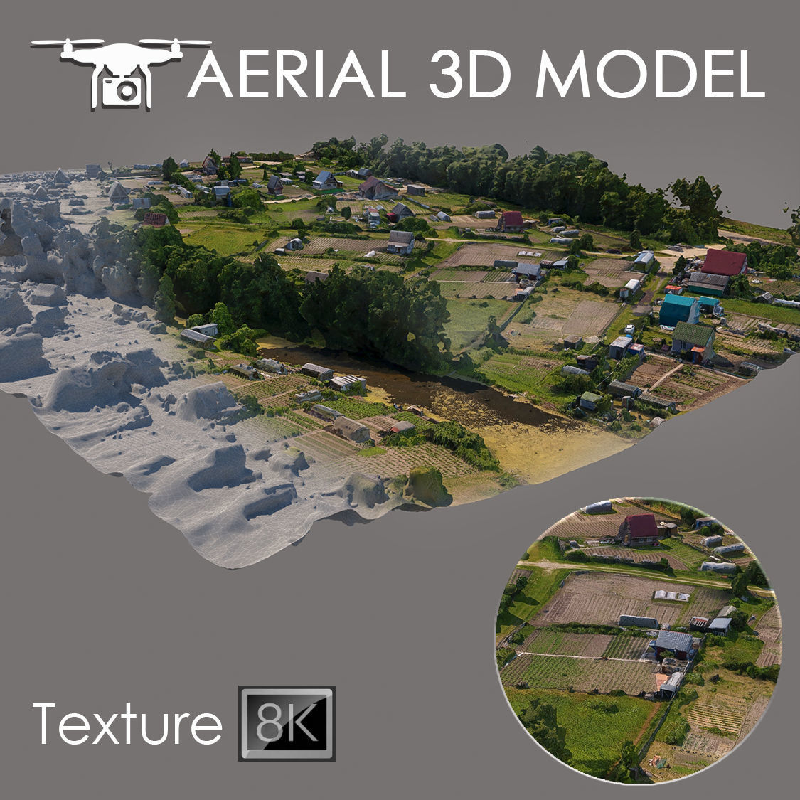 Aerial scan 12 3D model | CGTrader