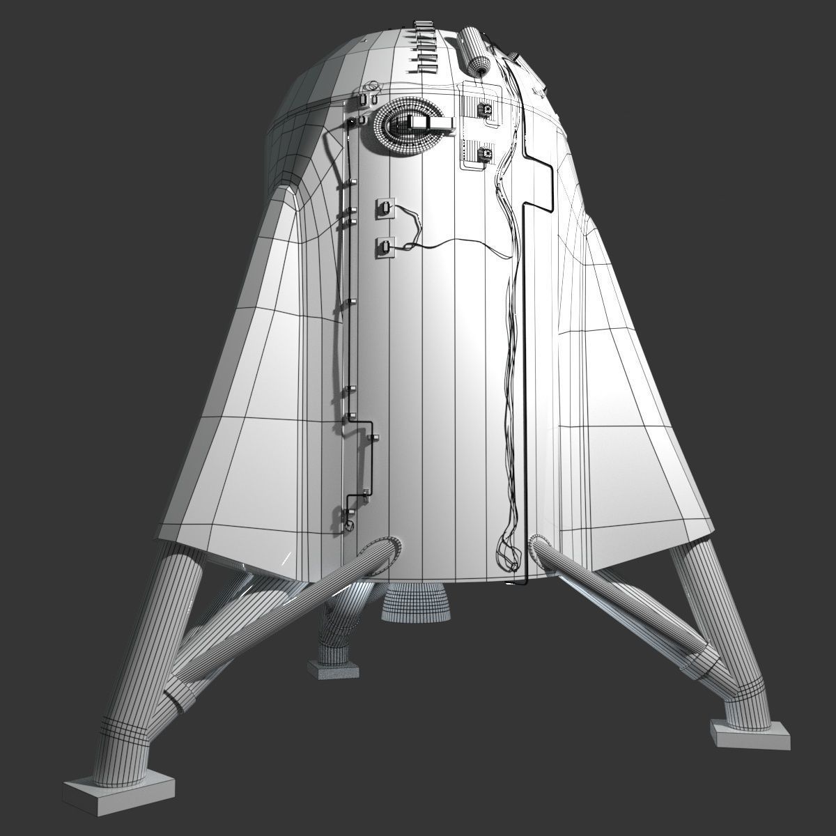 Spacex Starhopper 3D model | CGTrader