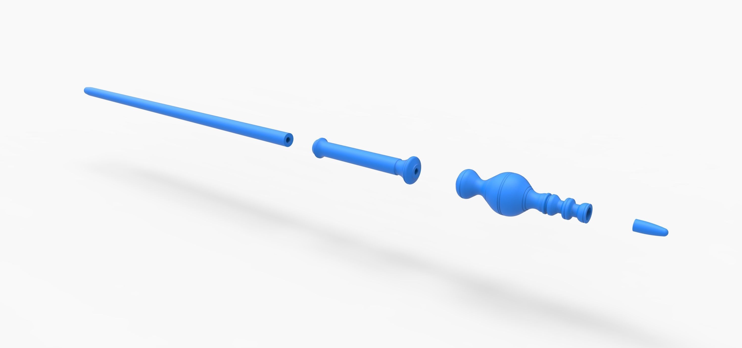 Wand of Professor McGonagall from the movie Harry Potter 3D model 3D ...