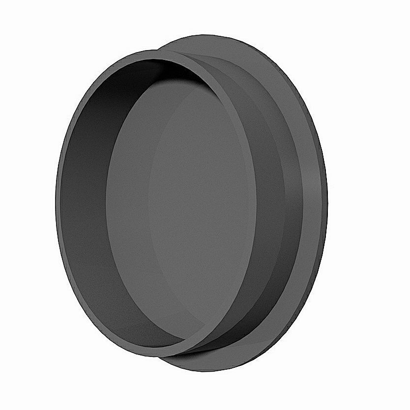 PVC Low Pressure End Caps - Socket Connection free 3D model | CGTrader