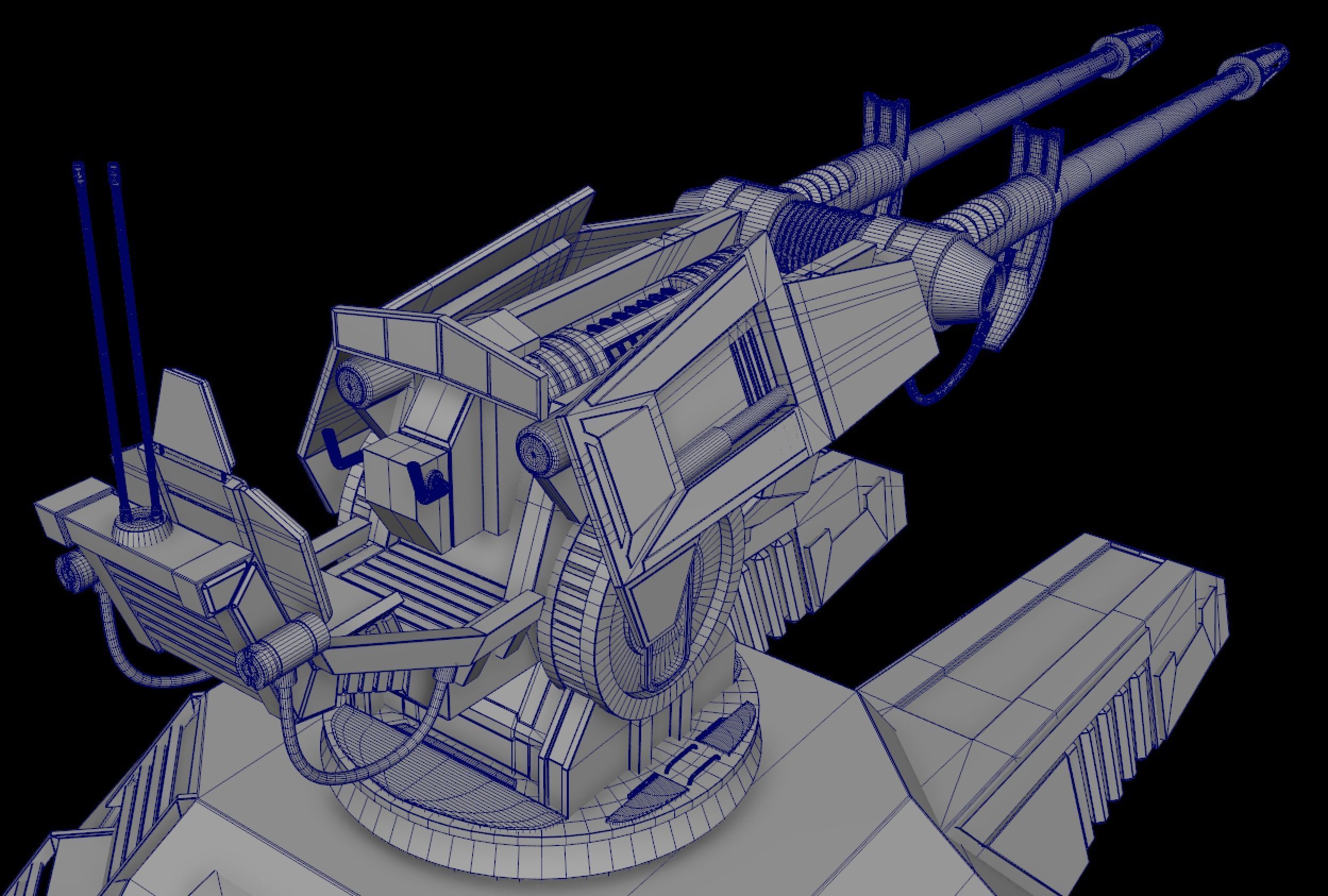 Star Wars Clone Turret free 3D model | CGTrader
