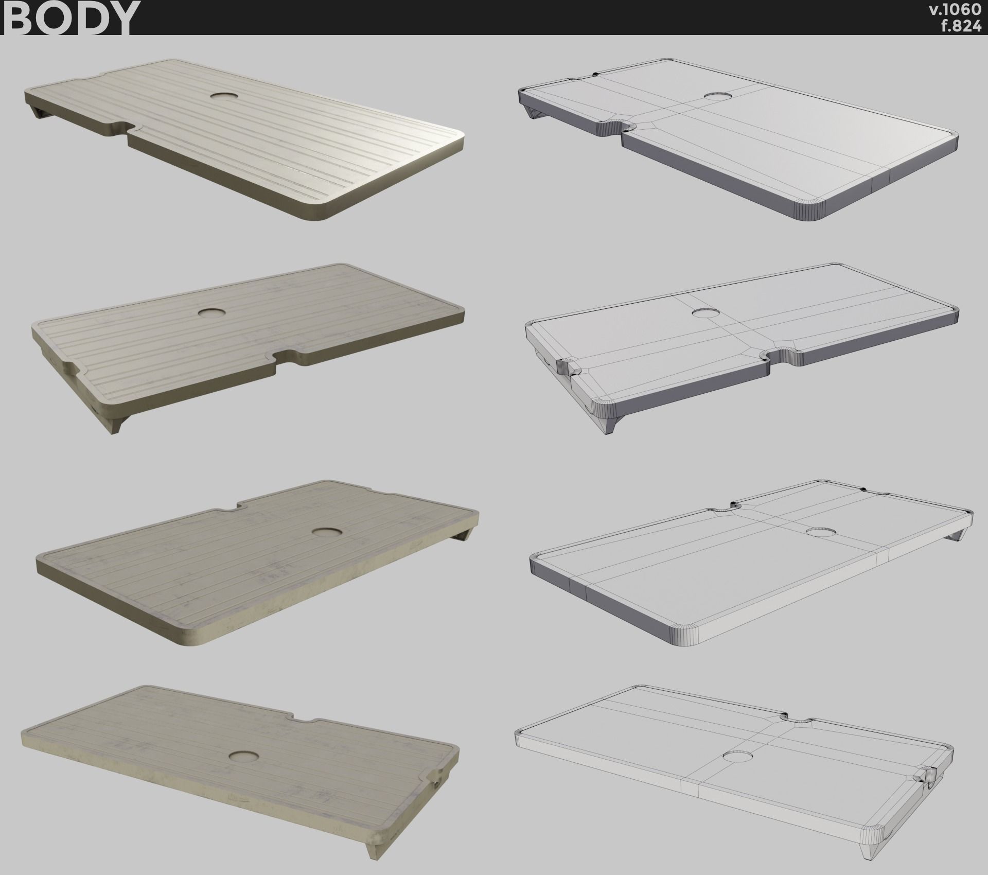 Utility Platform Truck free 3D model | CGTrader