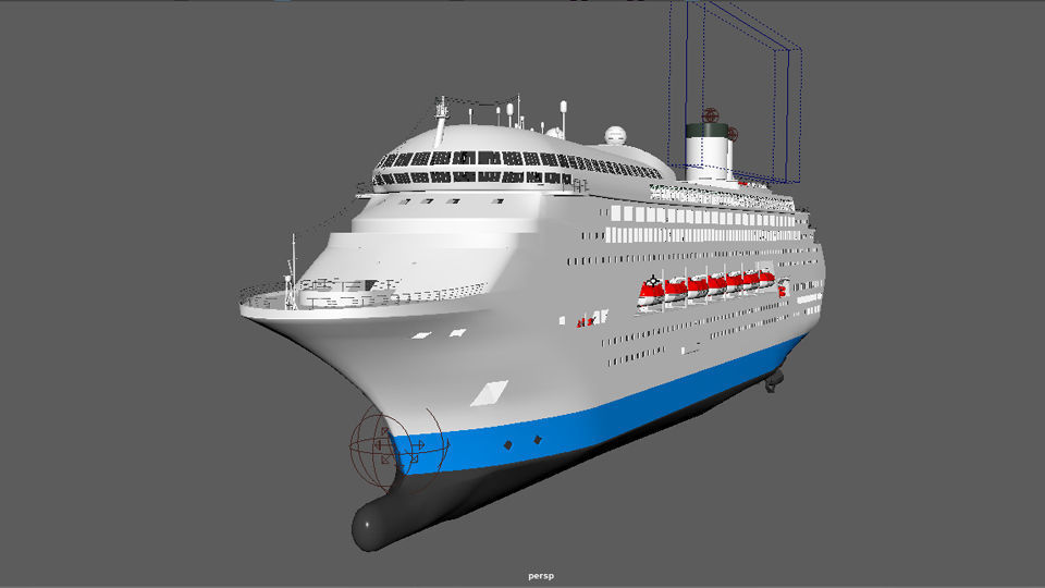 Animated Ship with Ocean 3D model animated | CGTrader