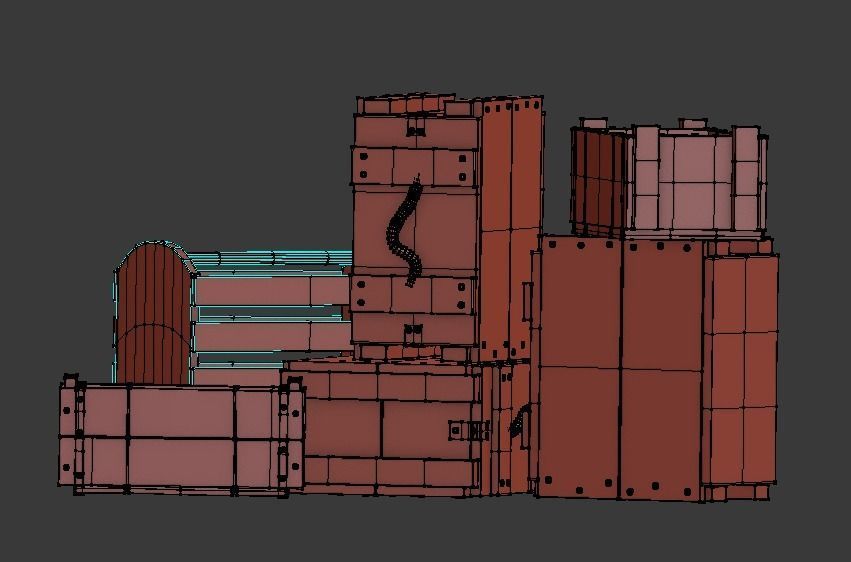 3D model ww2 Crate Pack VR / AR / low-poly | CGTrader