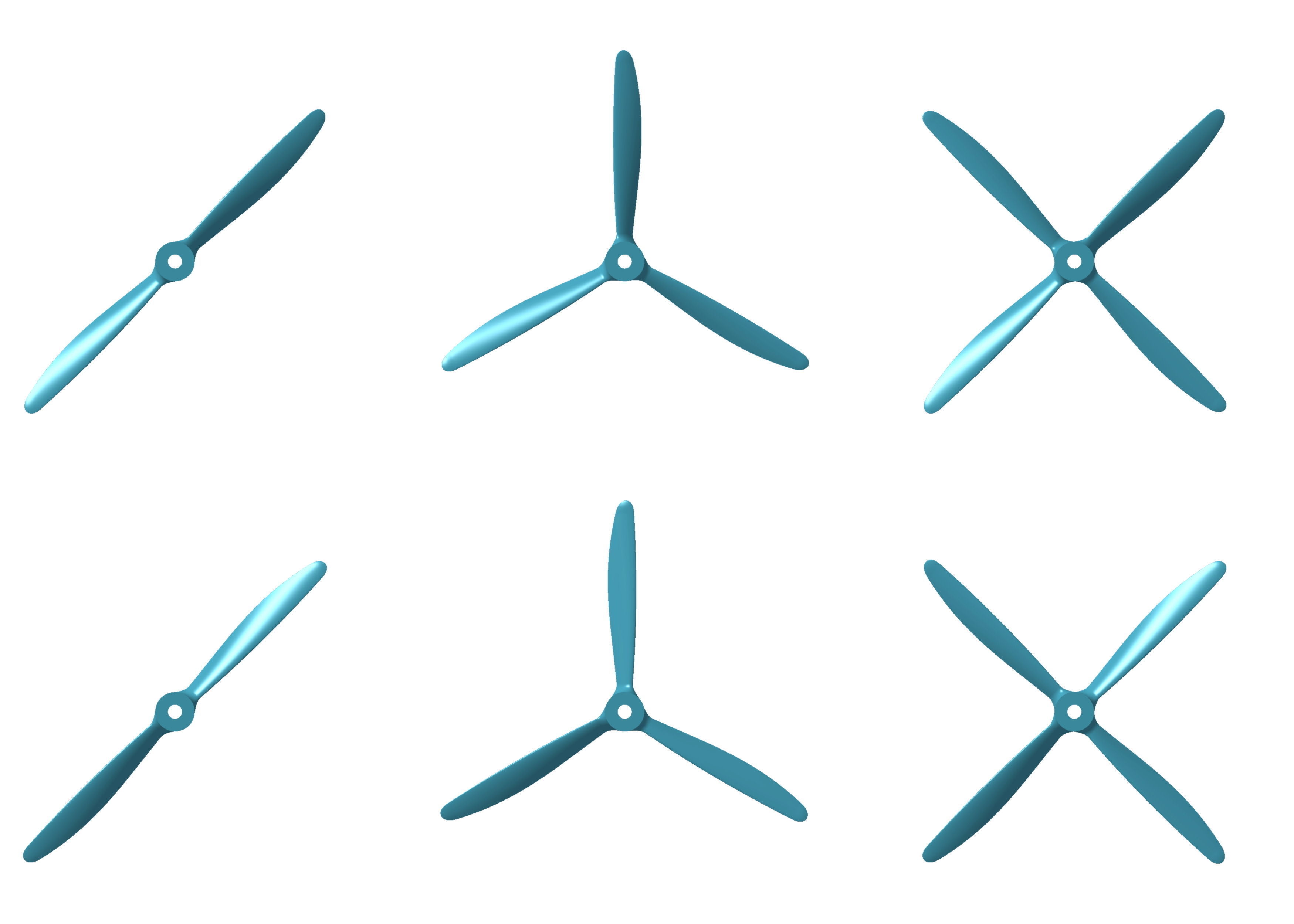 PROPELLER AP-PR-001-4RH free 3D model 3D printable | CGTrader