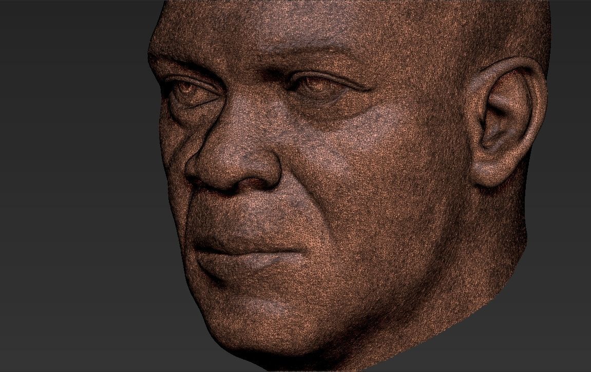 Samuel L Jackson 3D model | CGTrader