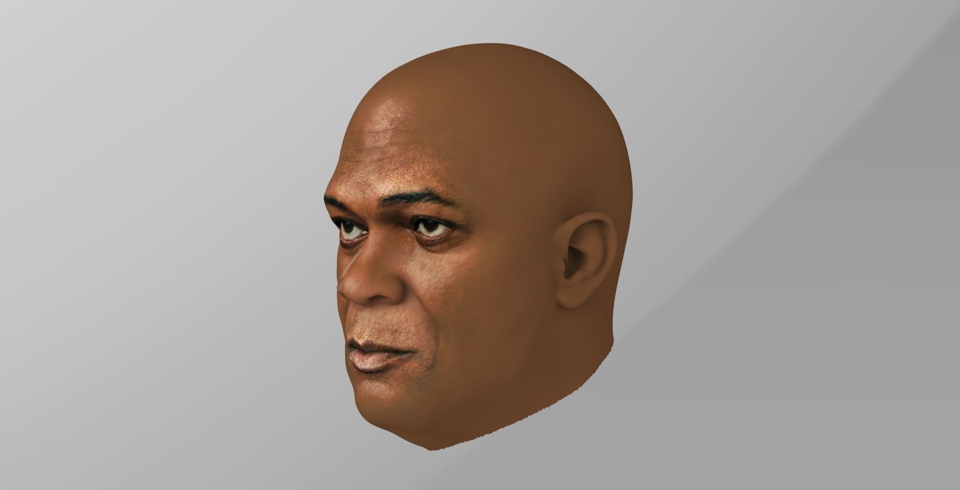 Samuel L Jackson 3D model | CGTrader