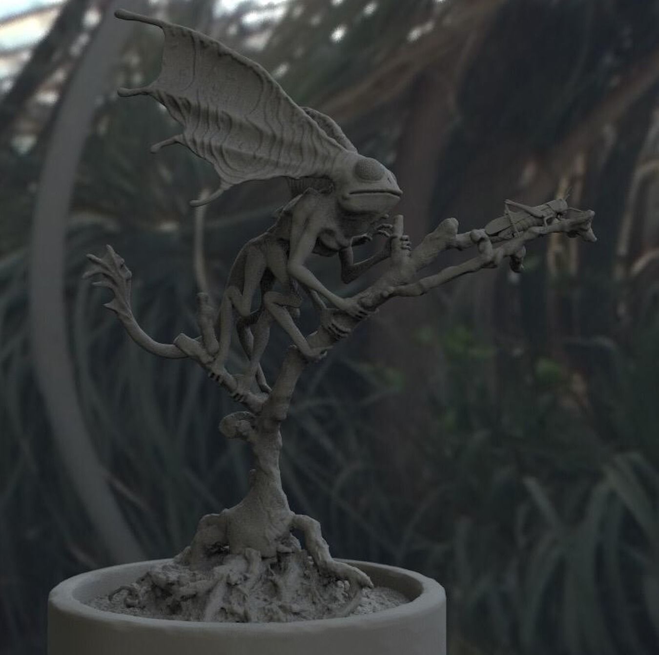 Doxy creature from Fantastic Beasts and Where to find them 3D model 3D ...