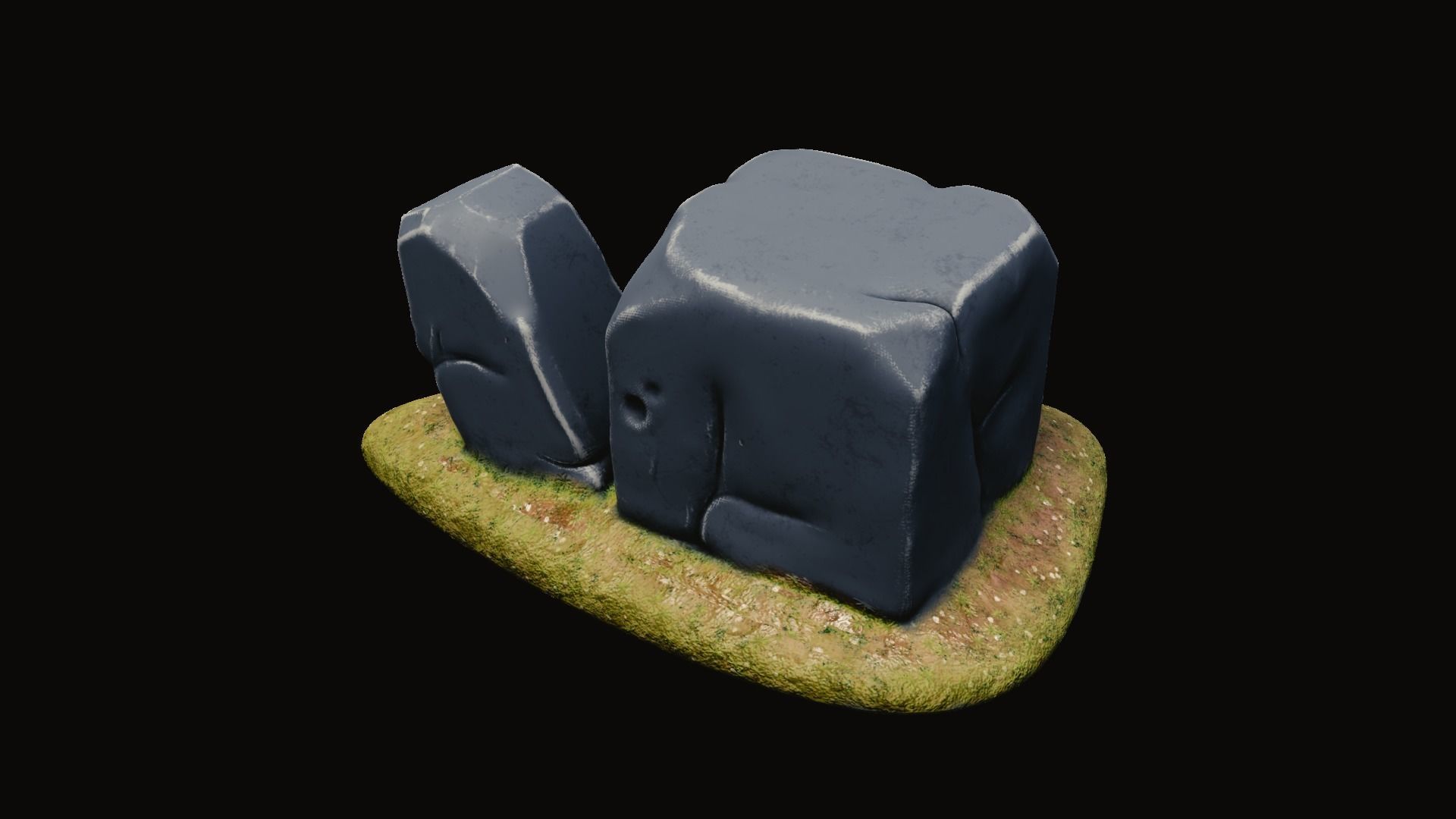 Stylized Ruins 3D Printable Models - Scatter Terrain Set 3D model 3D ...