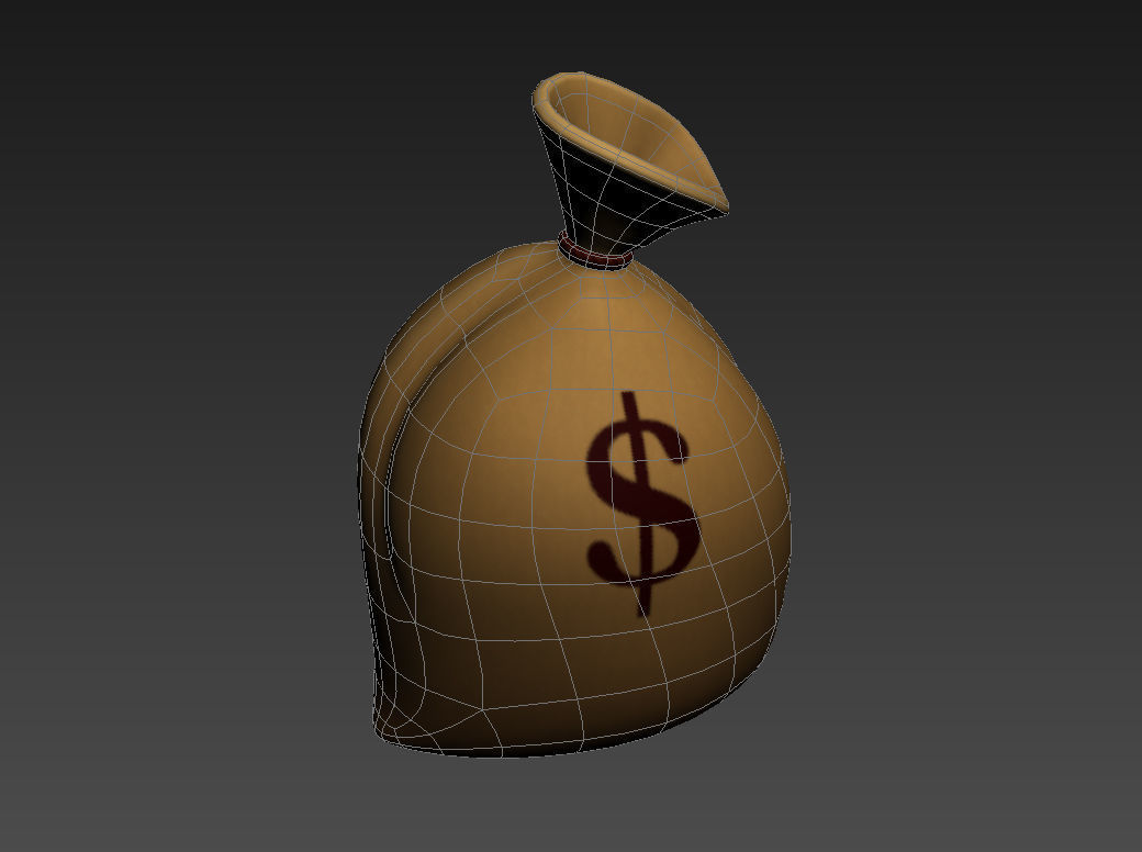 Money Bag 3D model | CGTrader