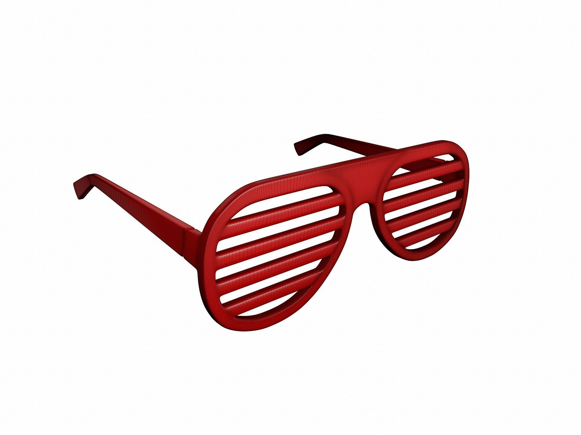 Shutter Shade Sunglasses 3D model | CGTrader