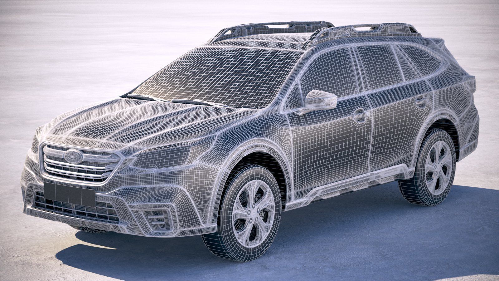 Subaru Outback 2020 3D model | CGTrader