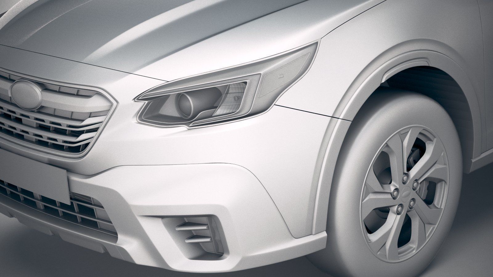 Subaru Outback 2020 3D model | CGTrader