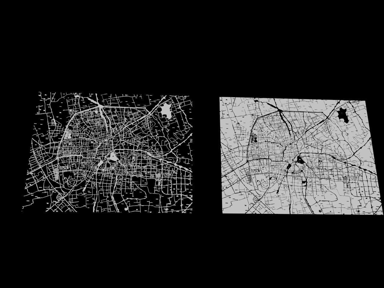 Urban vector city map 3D model | CGTrader