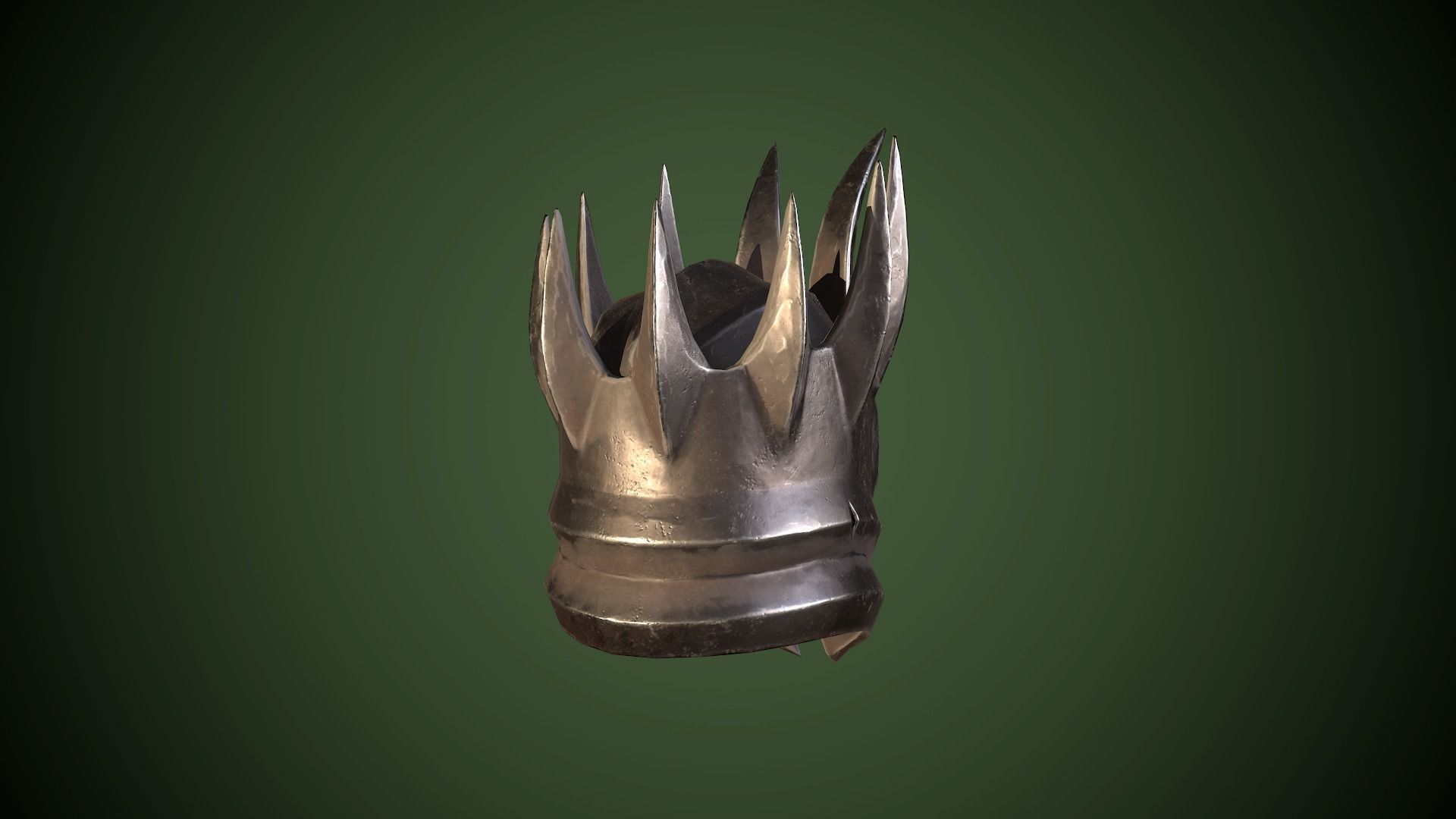 3D model Undead Helm VR / AR / low-poly | CGTrader