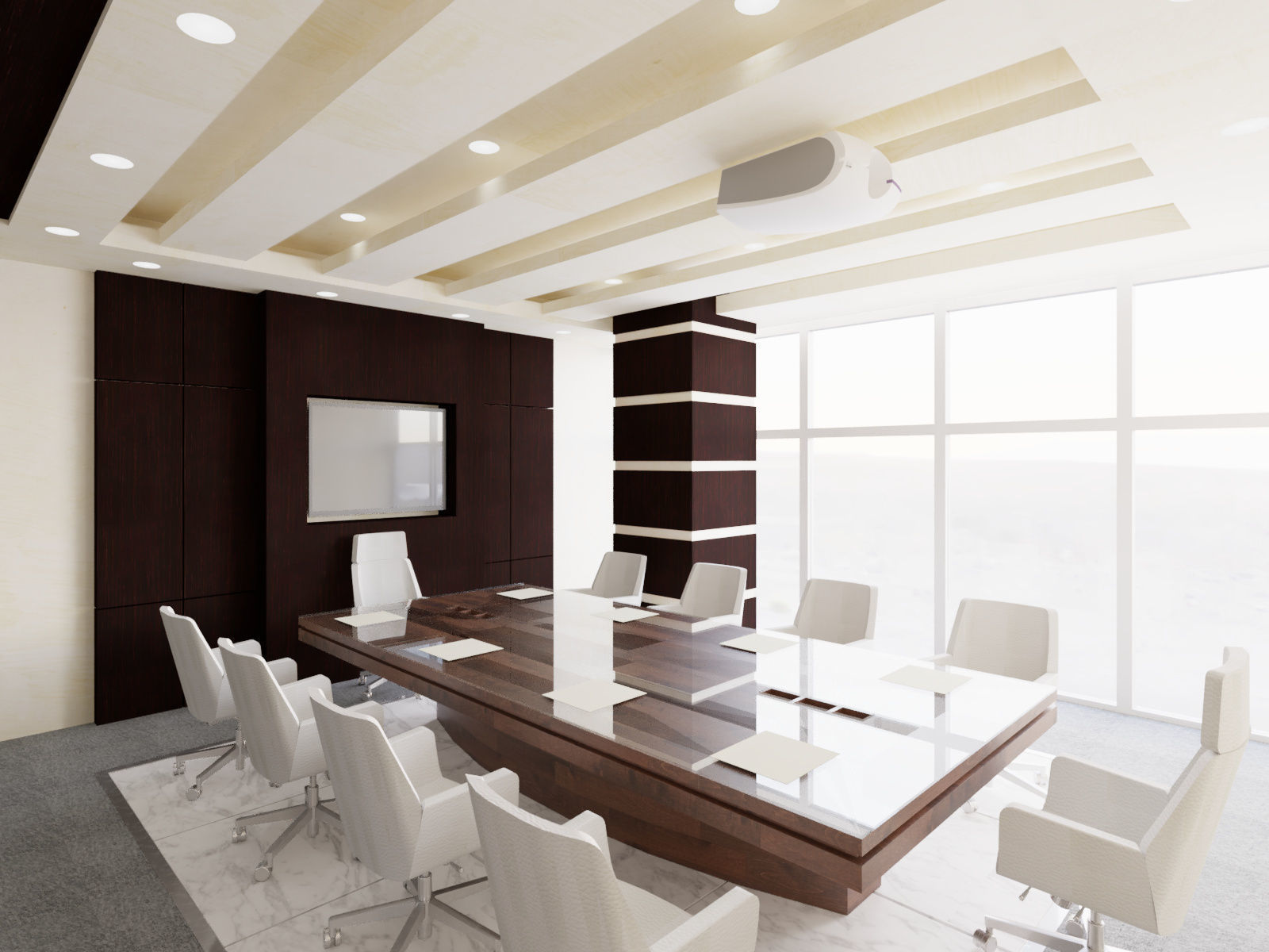 Revit Office interior design 3D model | CGTrader