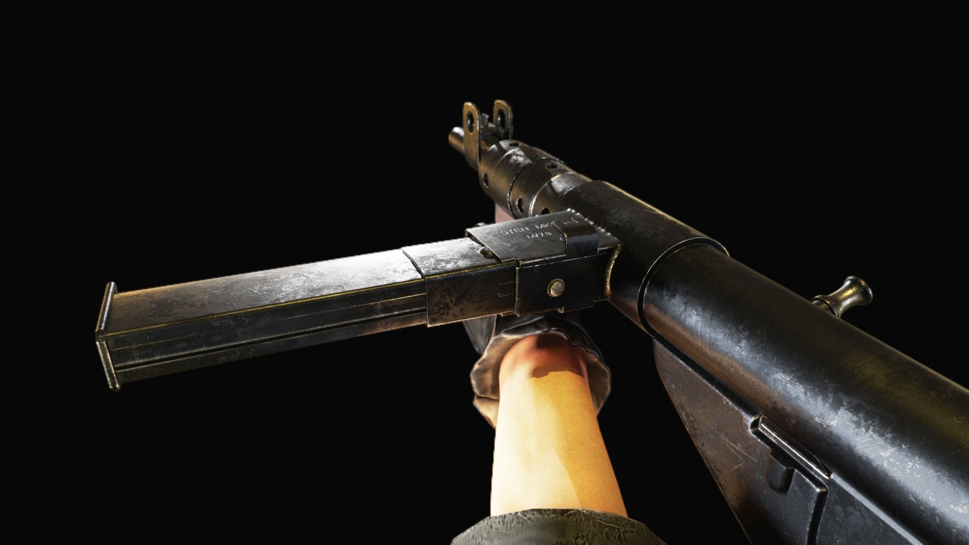 Sten MK5 free VR / AR / low-poly 3D model | CGTrader