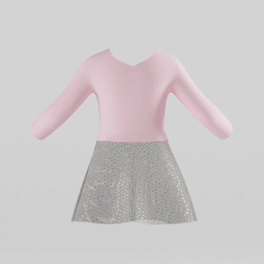 Childrens Tutu 3D model | CGTrader