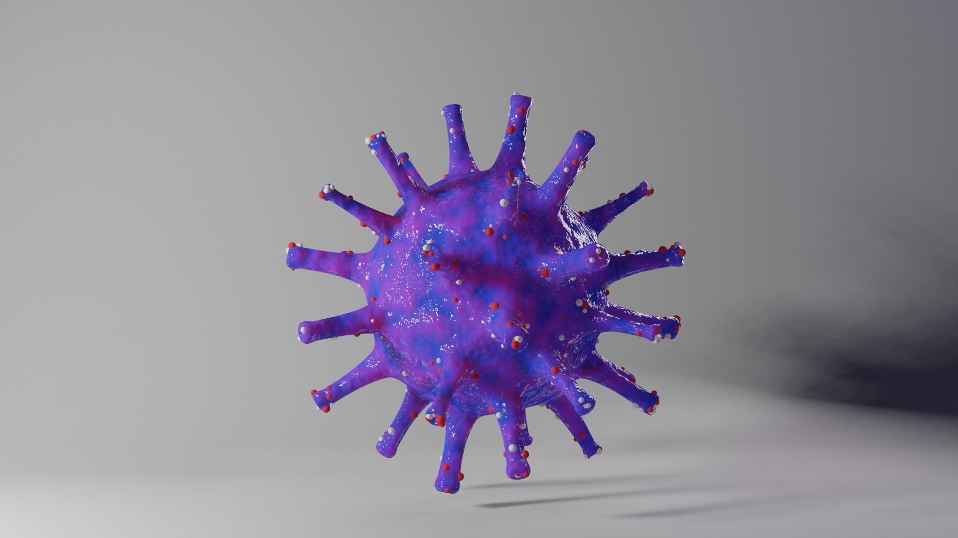 Virus corona 3D model | CGTrader