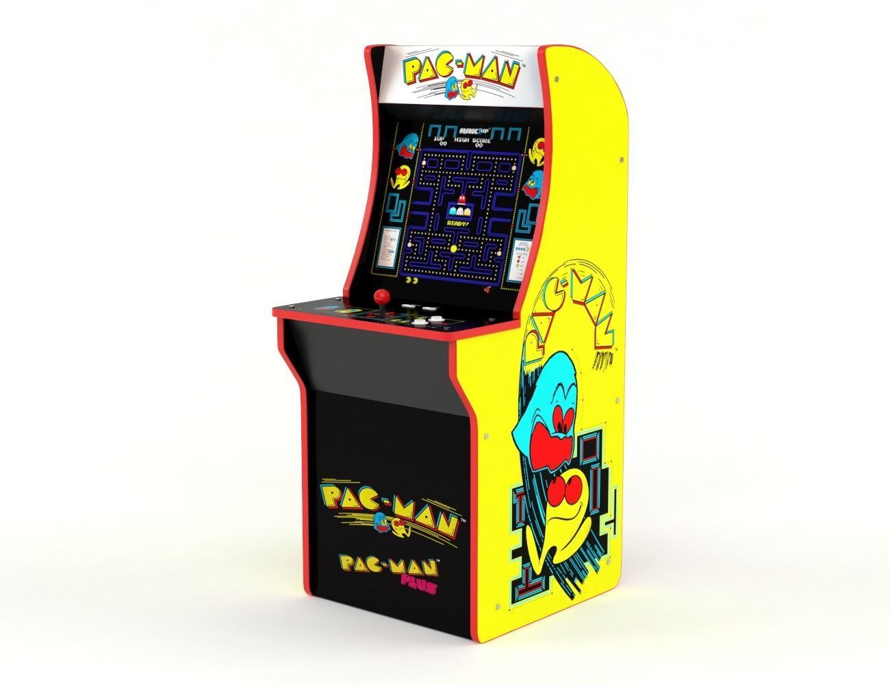 Pacman Arcade Machine 3D model | CGTrader