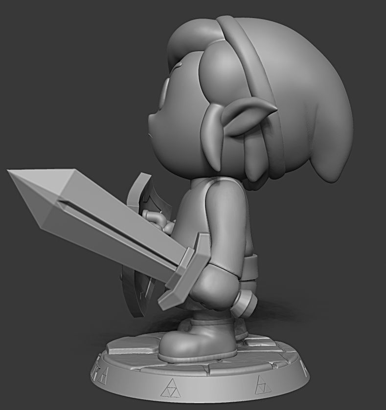 Link Figurine 3D model 3D printable | CGTrader