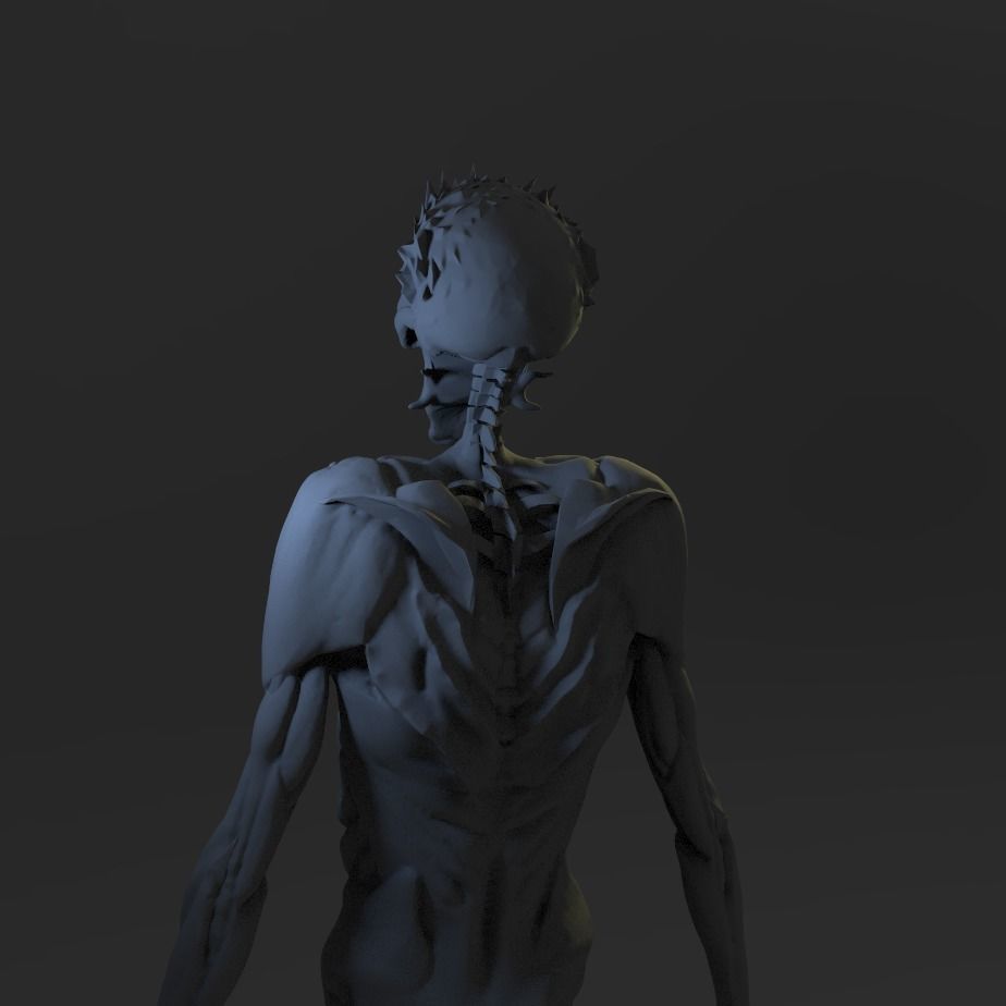 Skinny Monster STL printable 3D model 3D printable | CGTrader