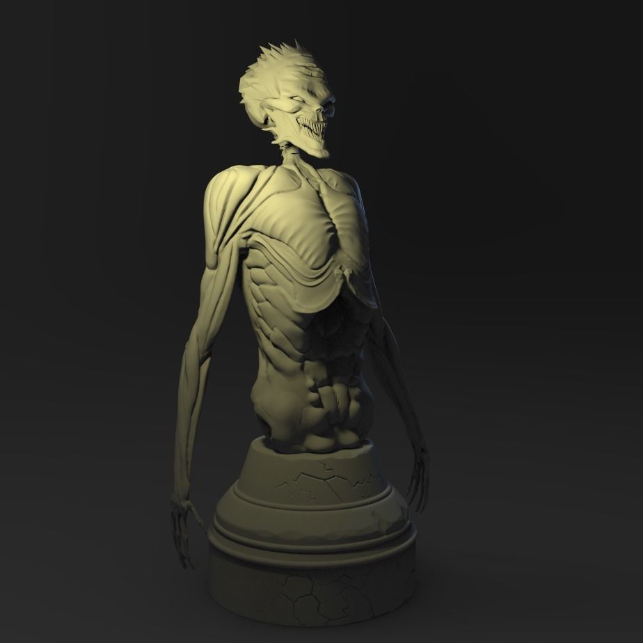 Skinny Monster STL printable 3D model 3D printable | CGTrader