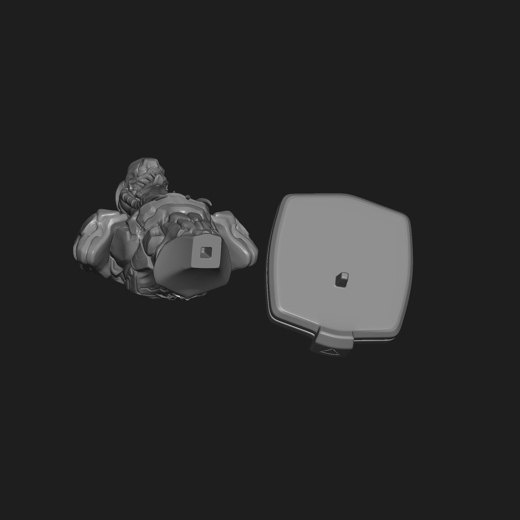 Predator Bust 3D model 3D printable | CGTrader