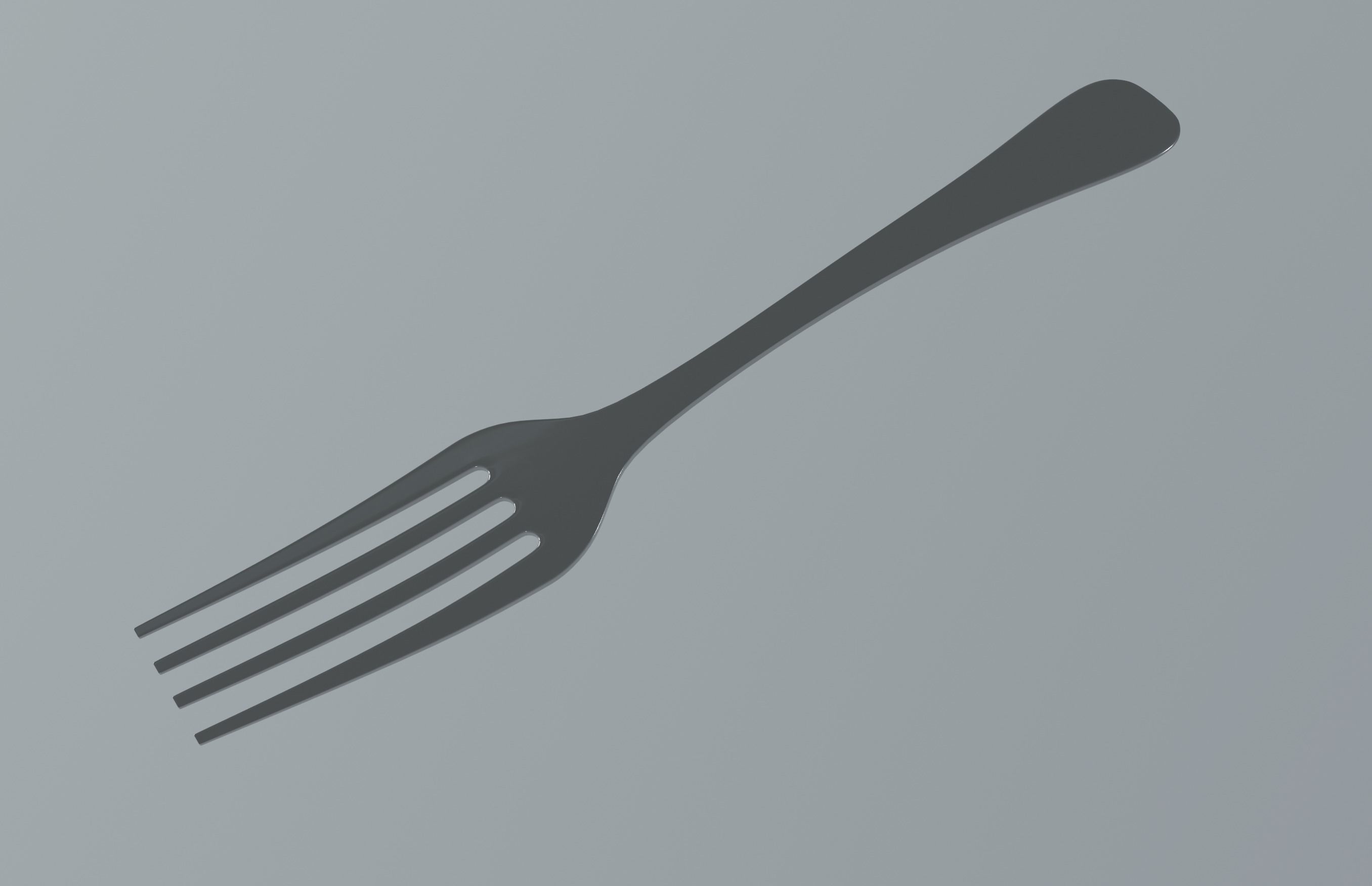 Fork Model 3D model | CGTrader