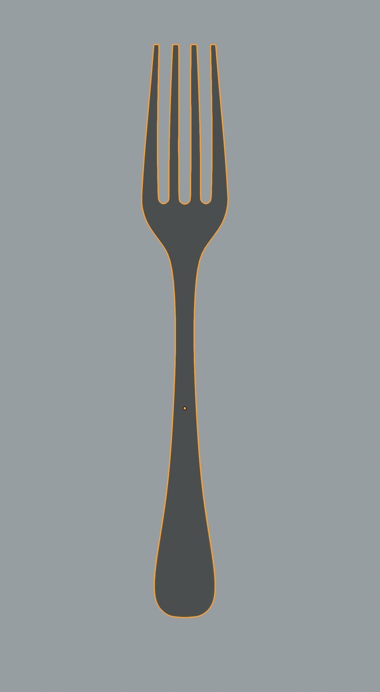 Fork Model 3D model | CGTrader