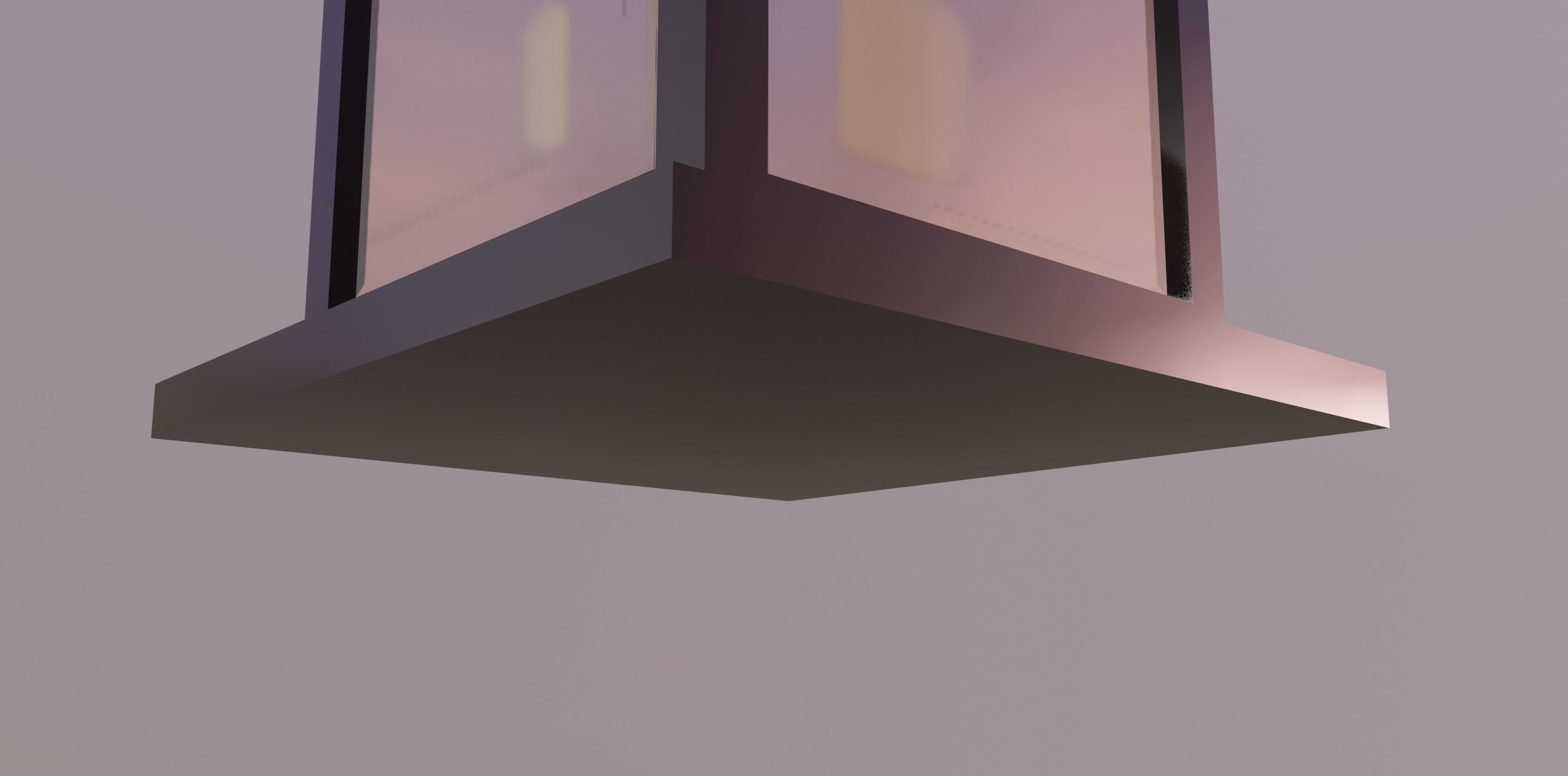 Outdoor Lantern LOW POLY 3D model rigged | CGTrader