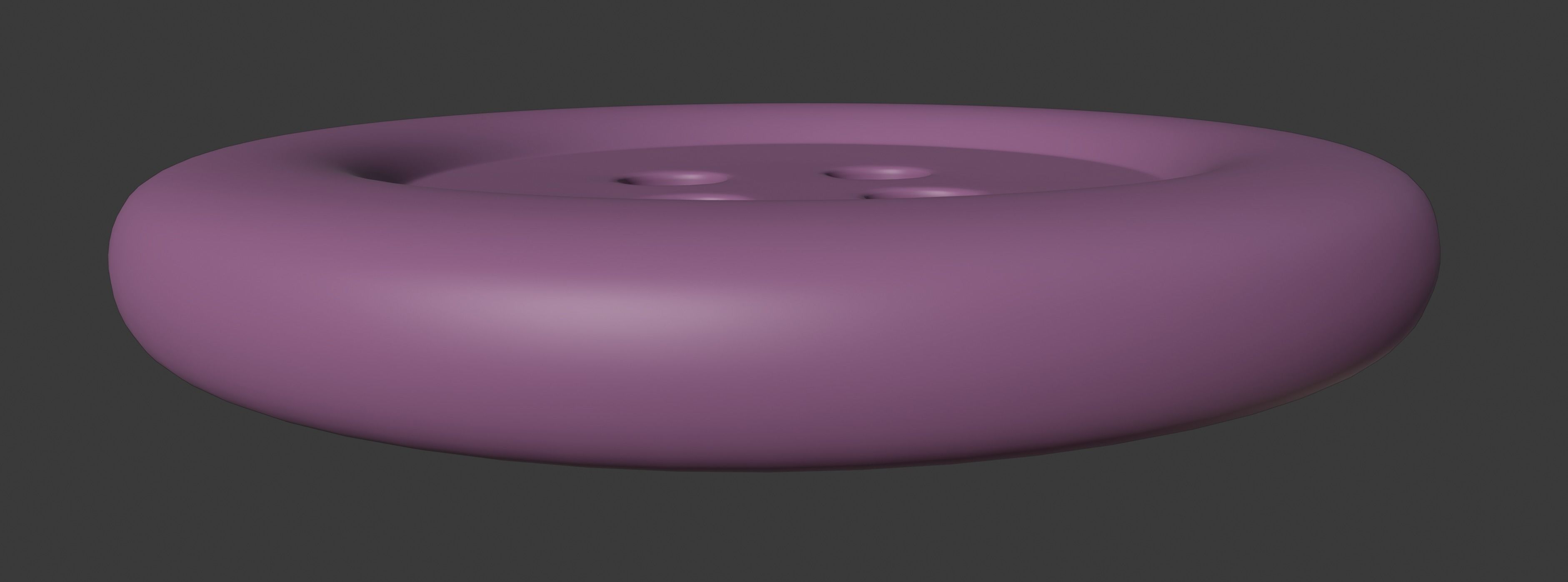 Button 3D model | CGTrader