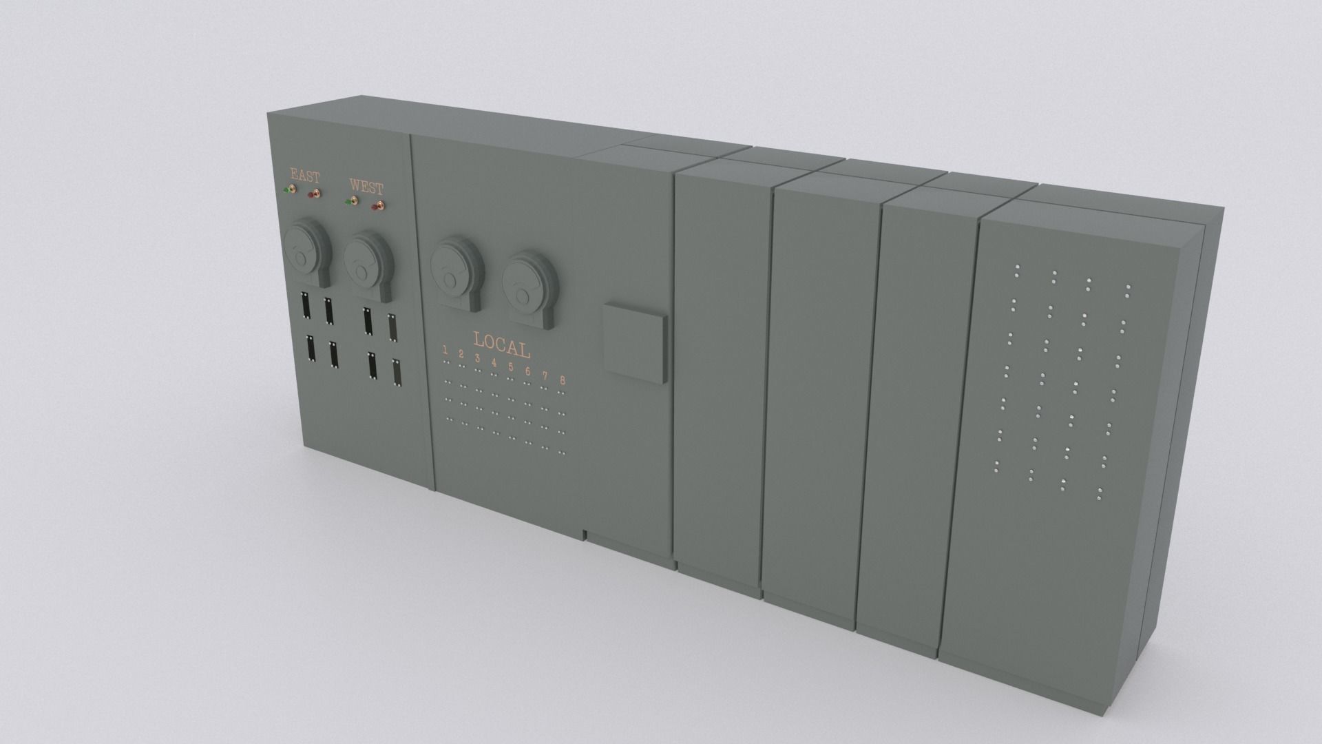 SGM system 3D model animated | CGTrader