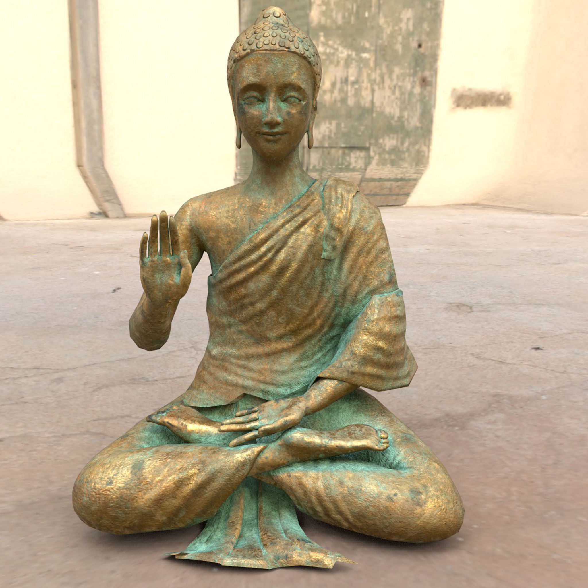 3D model Lord Buddha 3D Model VR / AR / low-poly | CGTrader
