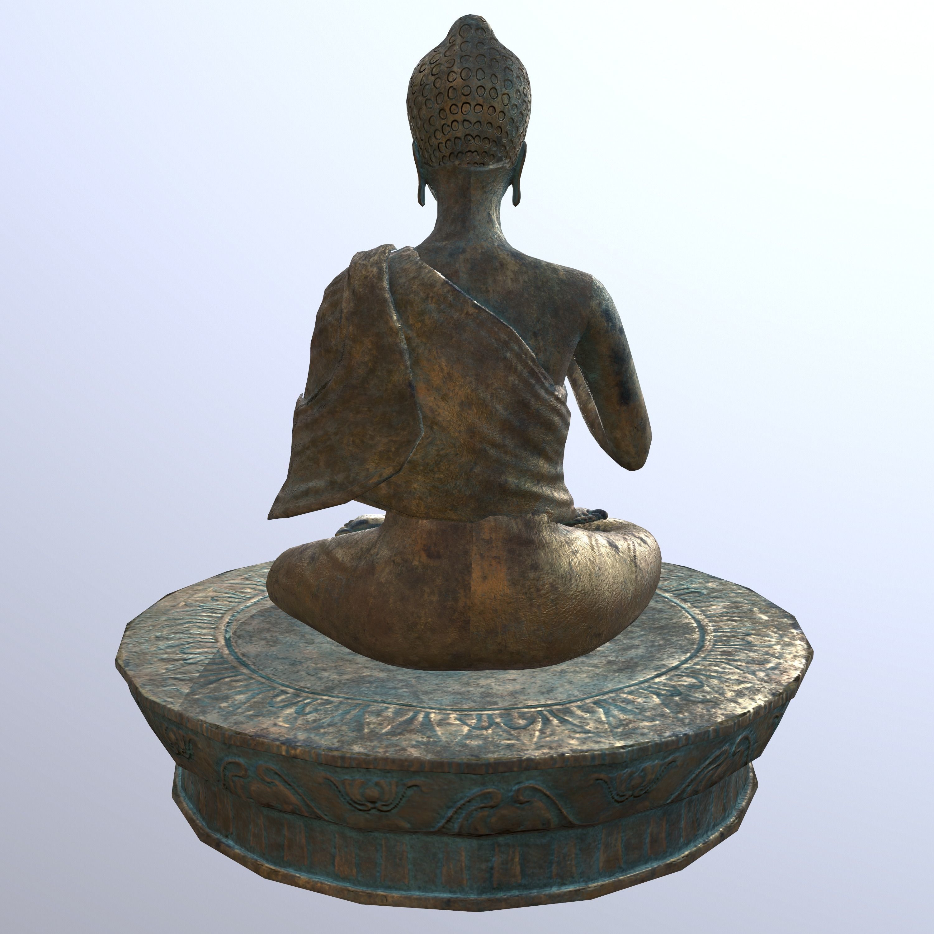 3D model Lord Buddha 3D Model VR / AR / low-poly | CGTrader