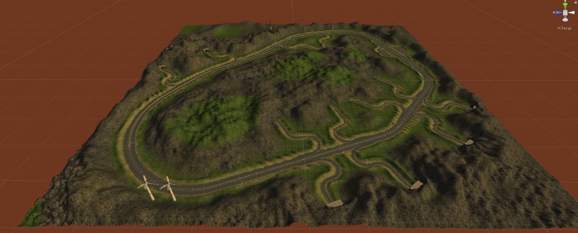 3D model Urban Landscape - Highway VR / AR / low-poly | CGTrader