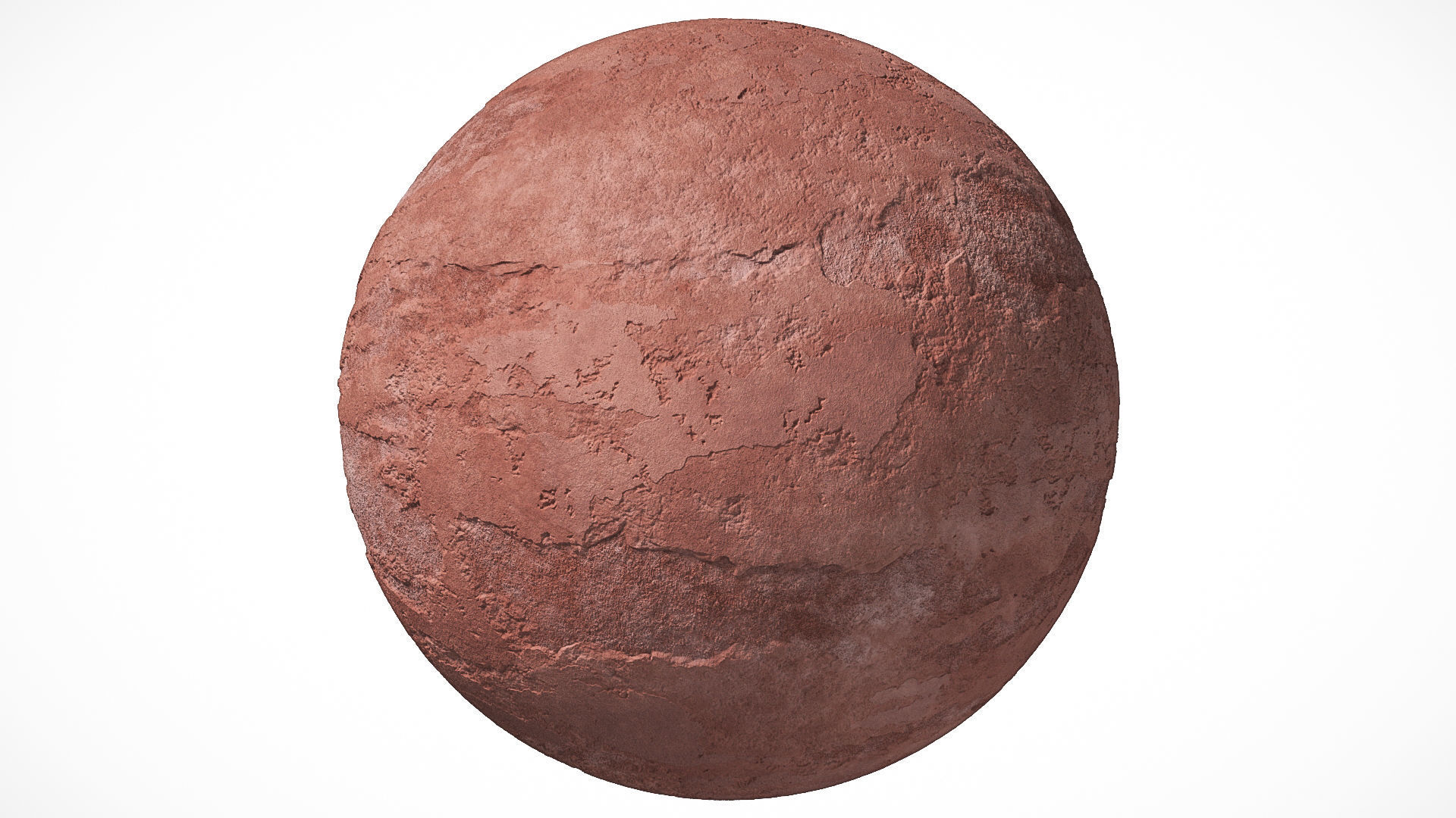 Red damaged plaster wall texture Texture | CGTrader