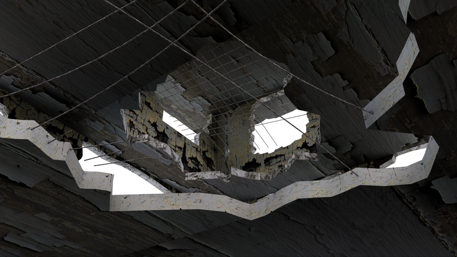 DAMAGED BUILDINGS 3D model | CGTrader