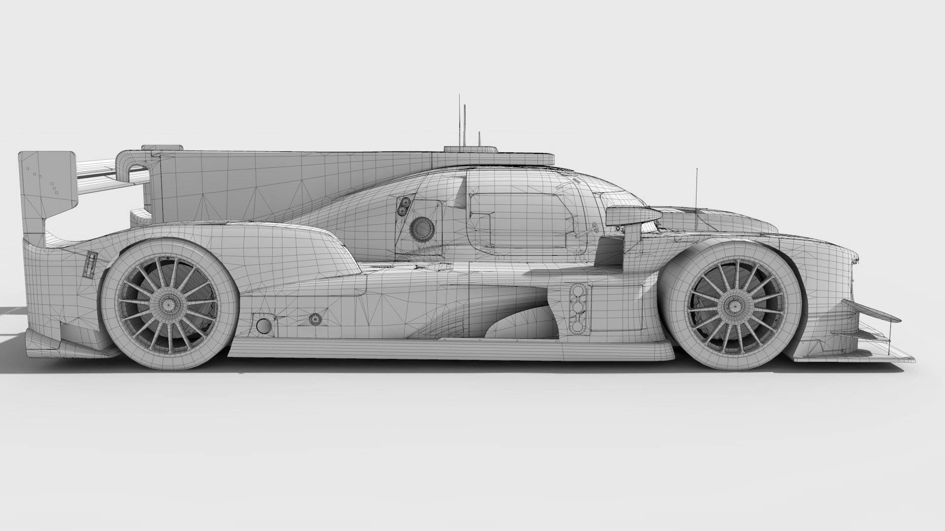3D model Dallara P217 - LMP2 WEC-ELMS VR / AR / low-poly | CGTrader