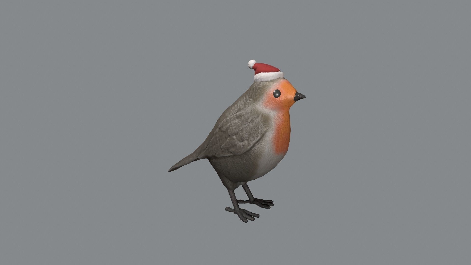 3D model Robin Statue VR / AR / low-poly | CGTrader