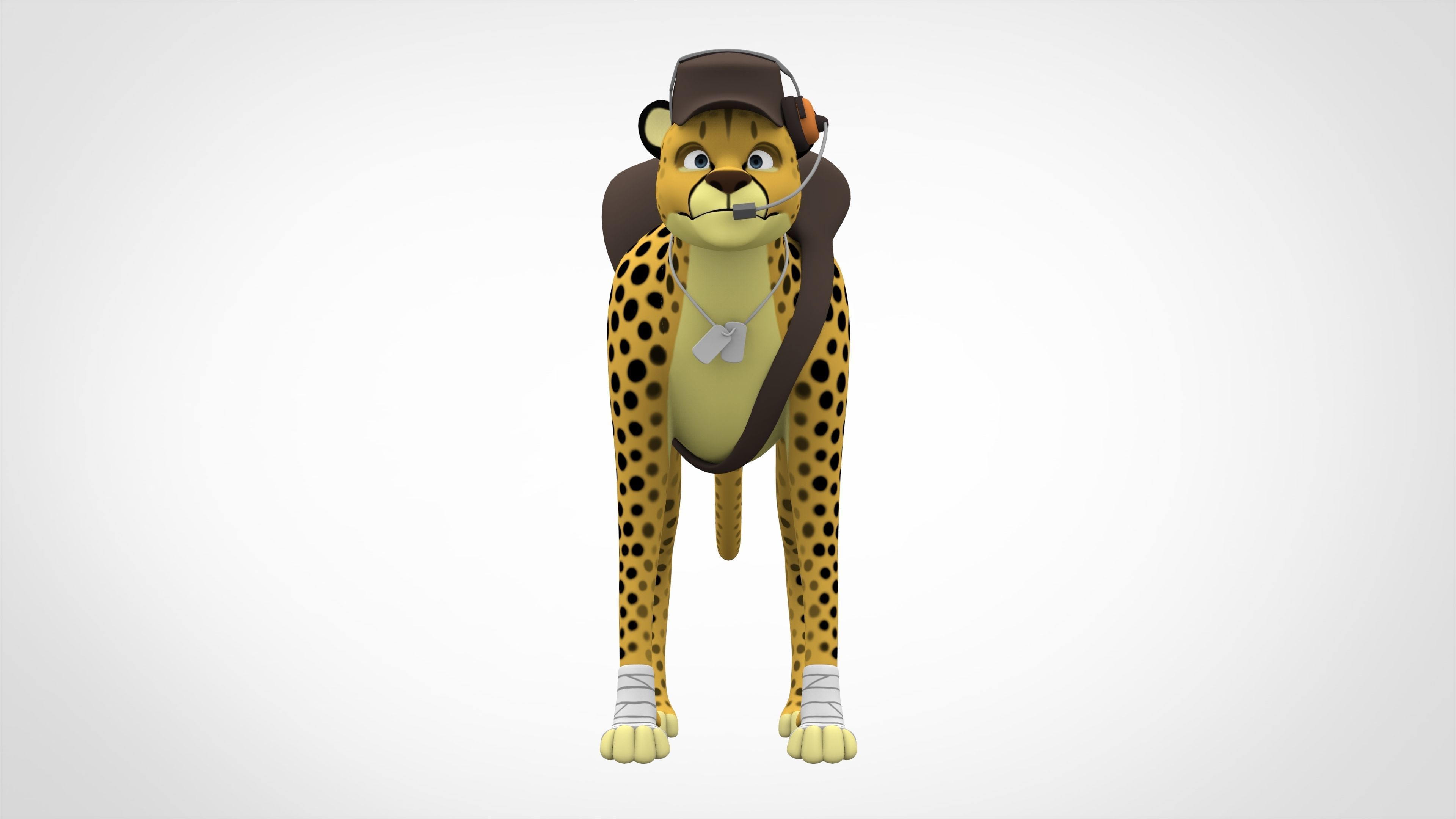 TF2 Scout Cheetah 3D model | CGTrader