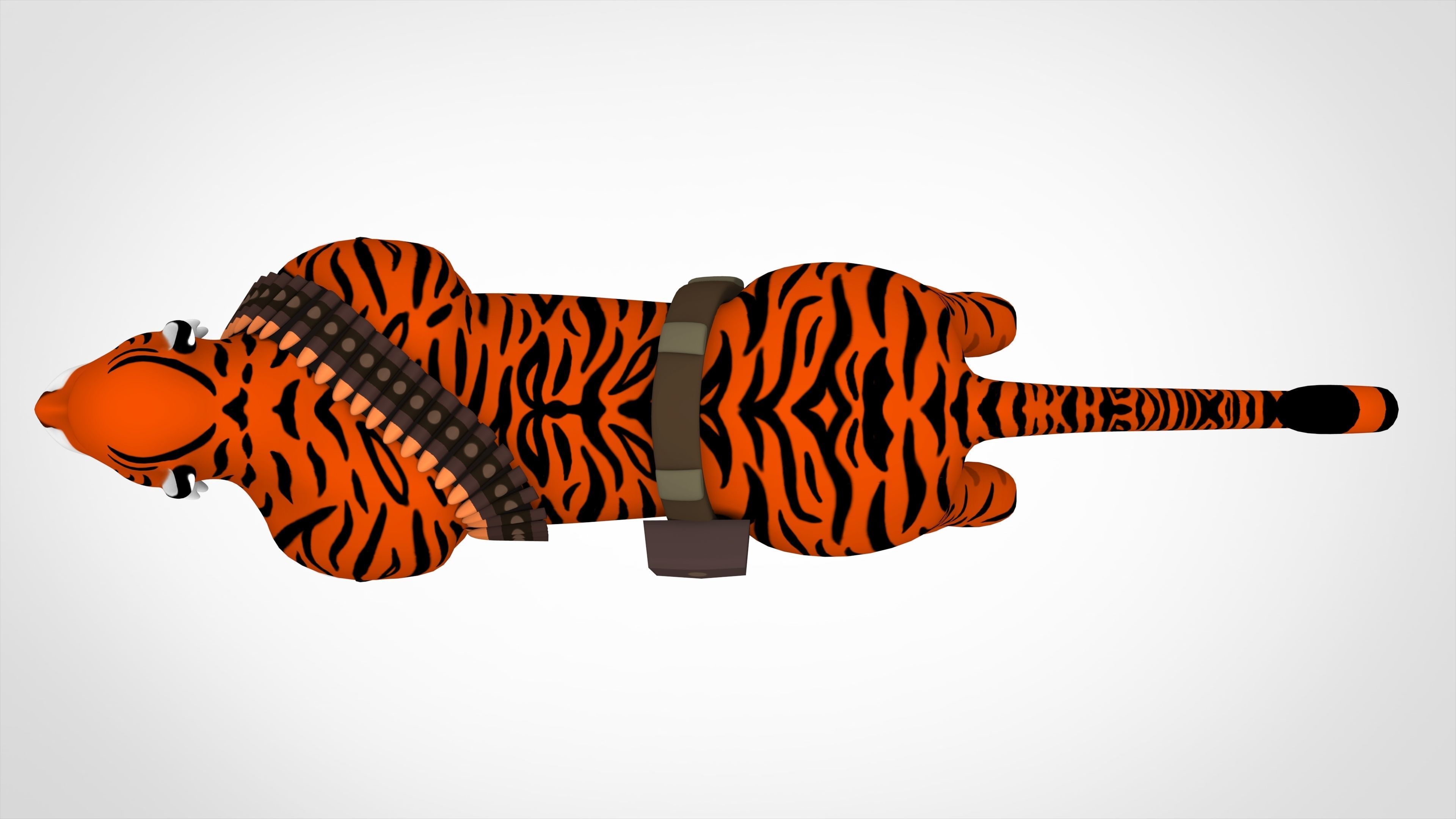 3D model TF2 Heavy Tiger VR / AR / low-poly | CGTrader