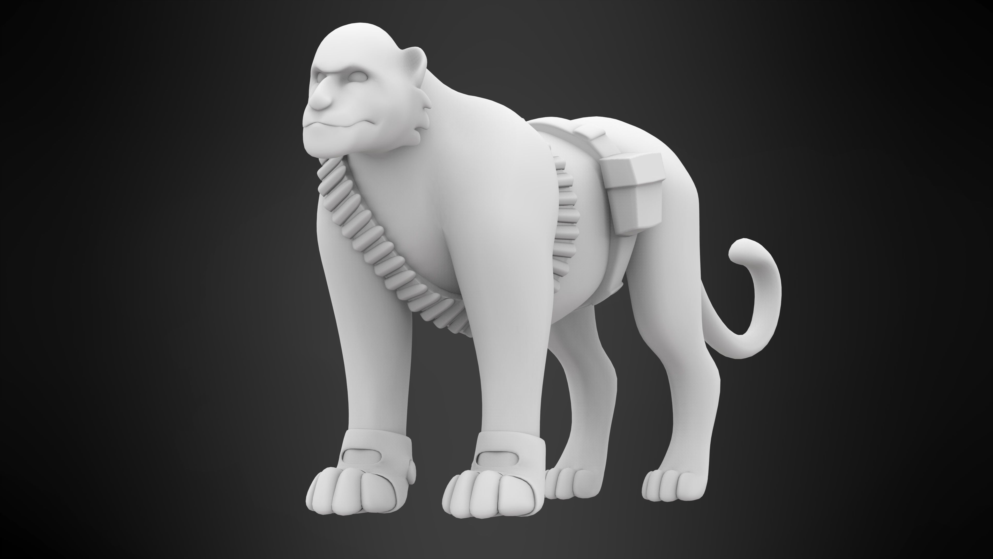 3D model TF2 Heavy Tiger VR / AR / low-poly | CGTrader