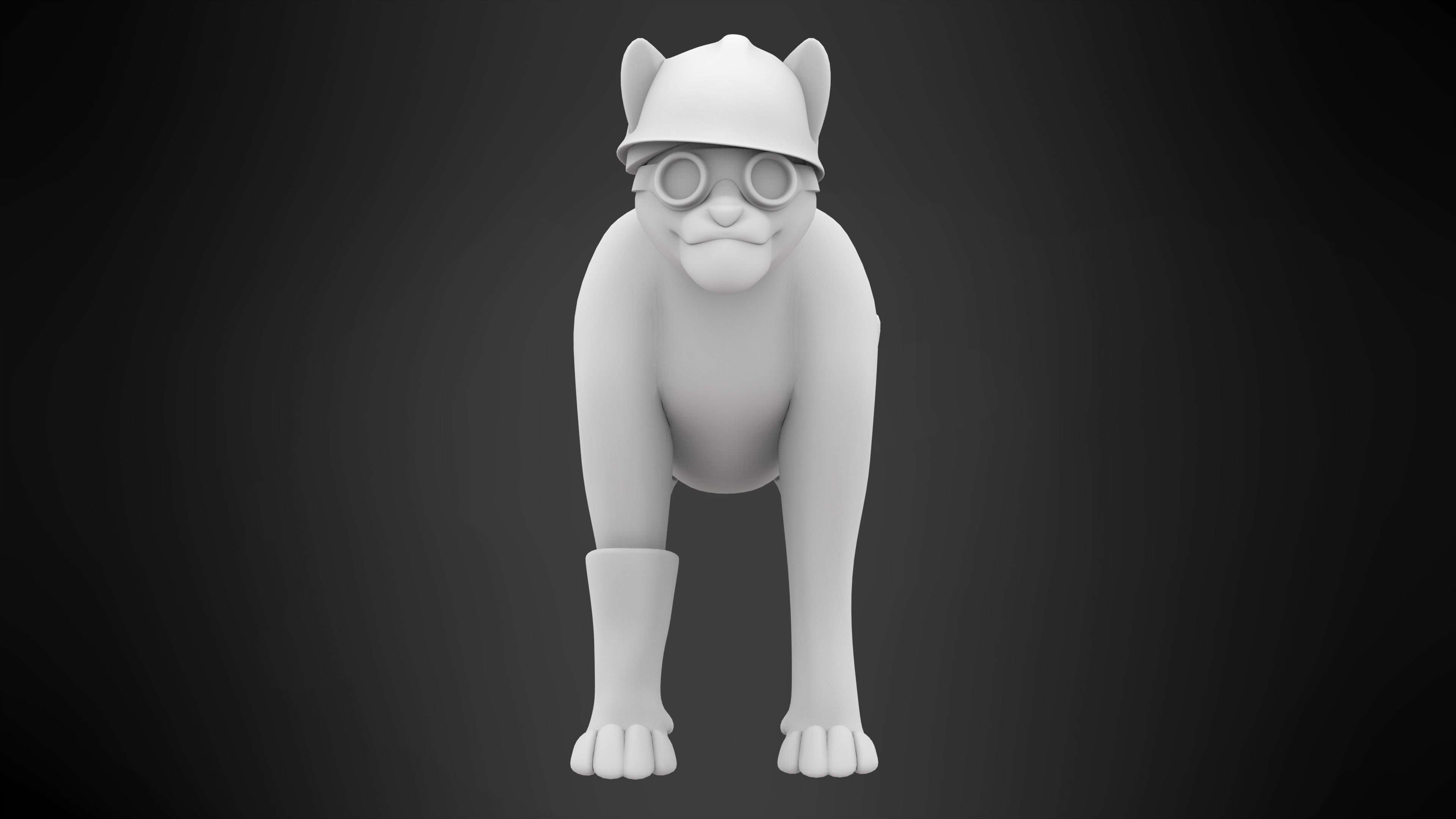 3D model TF2 Engineer Serval VR / AR / low-poly | CGTrader